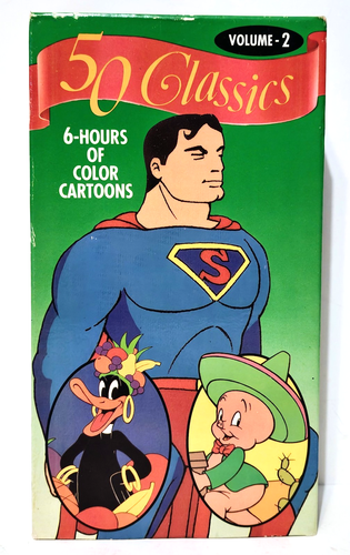50 Classics - 6 Hours Color Cartoons - Volume 2 - Vintage VHS Animation ...