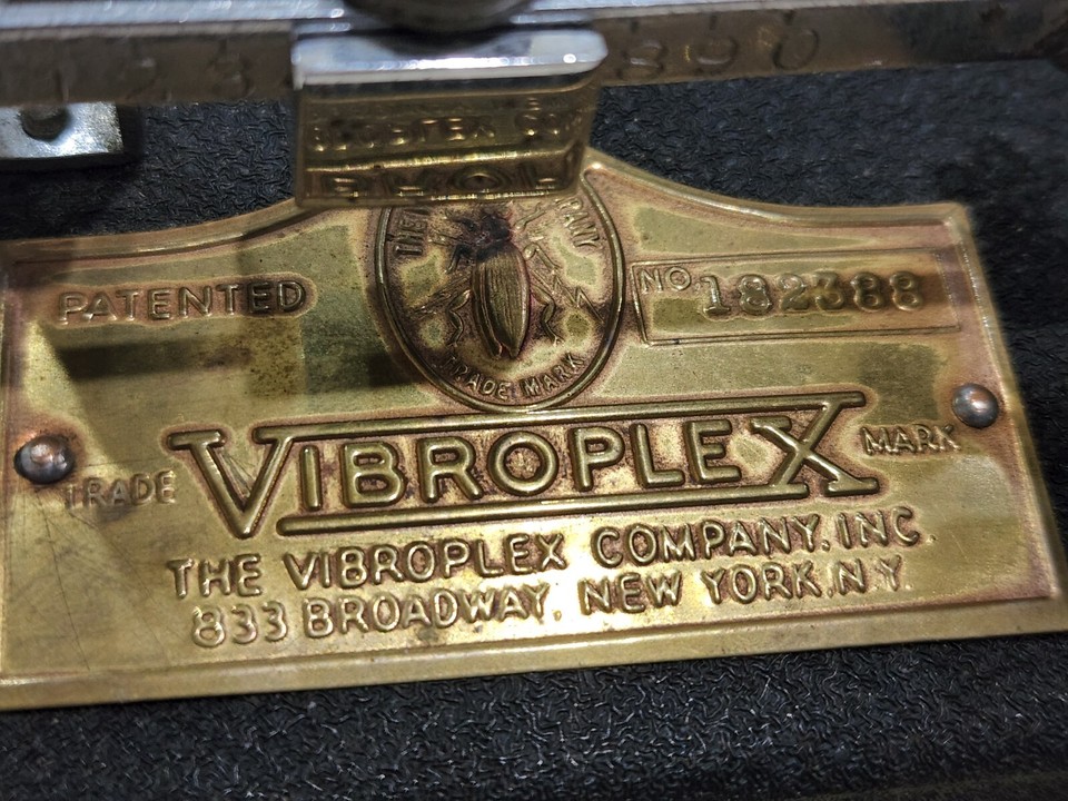 Vibroplex Zephyr , Boxed has Key telegraph key Excellent Condition. | eBay