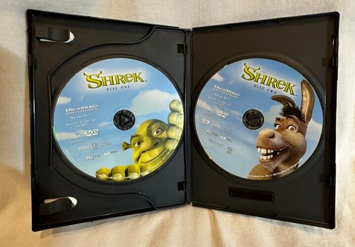 Shrek (DVD, 2001, 2-Disc Set, Special Edition) | eBay