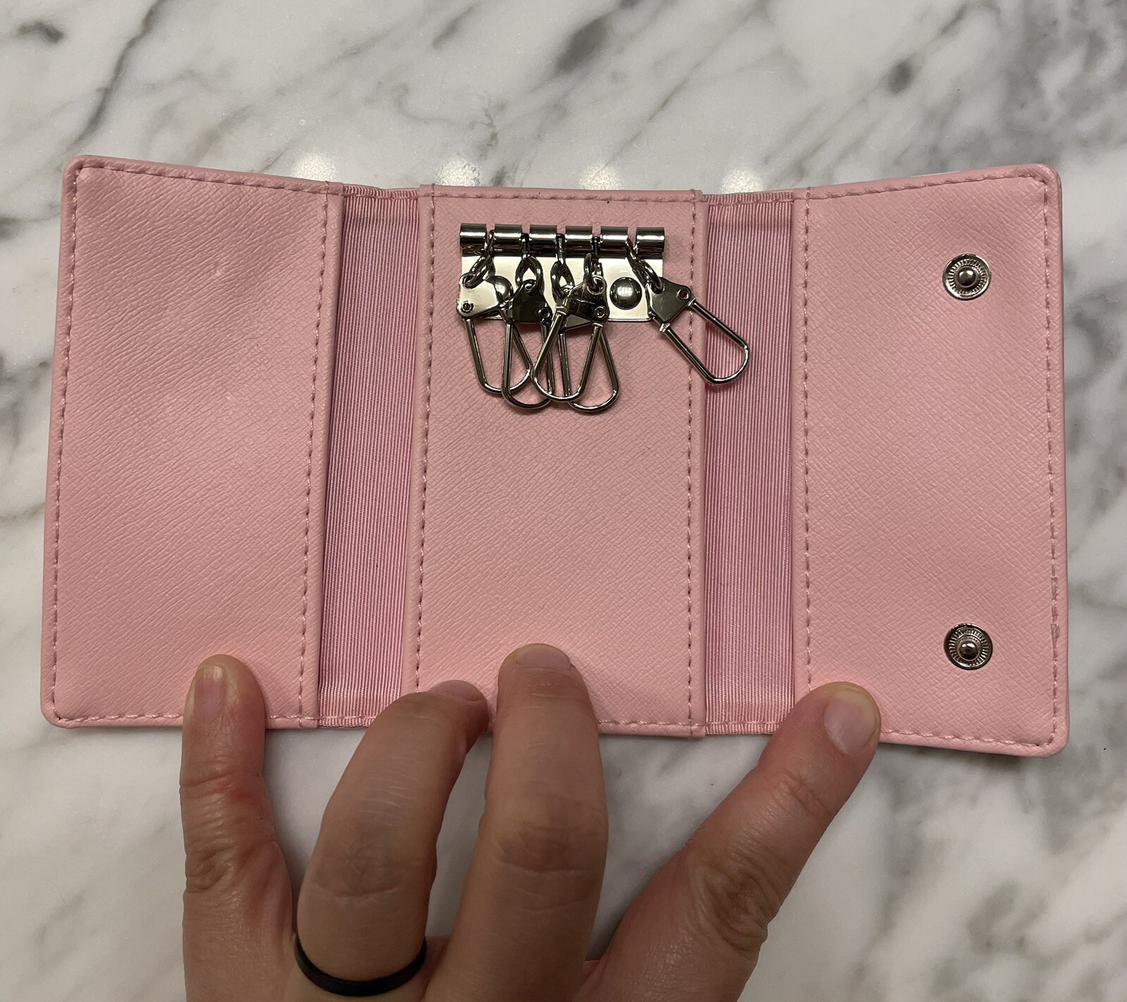 Hello Kitty Key Holder Pouch Pink New | eBay