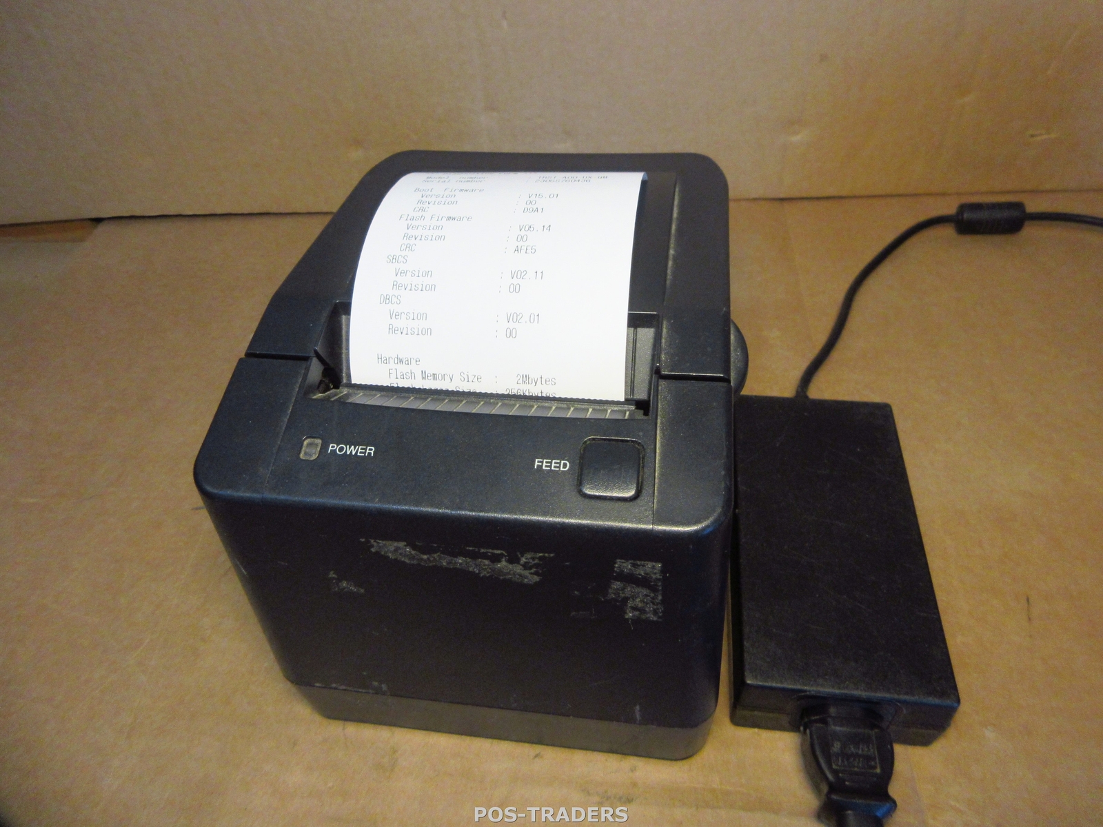 TOSHIBA TRST-A00-UC-QM-R USB Thermal Ticket Receipt POS Printer TESTED ...