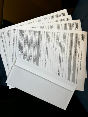 4X DMV REG 119 FORMS - CERTIFICATE OF REPOSSESSION | eBay