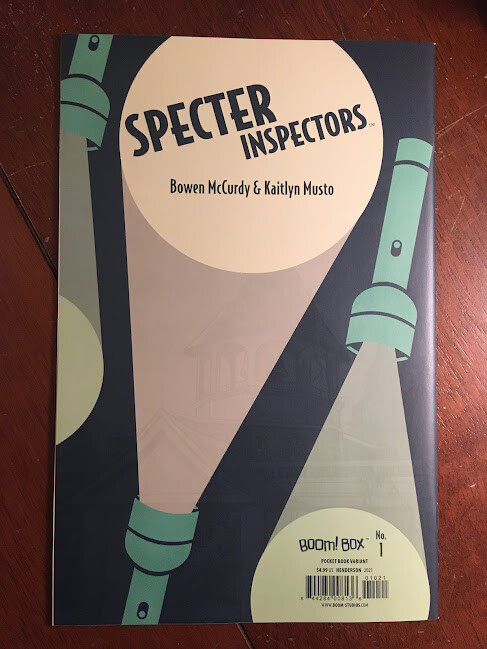 SPECTER INSPECTORS # 1 NM BOOM! STUDIOS 2021 POCKET BOOK VARIANT COVER ...