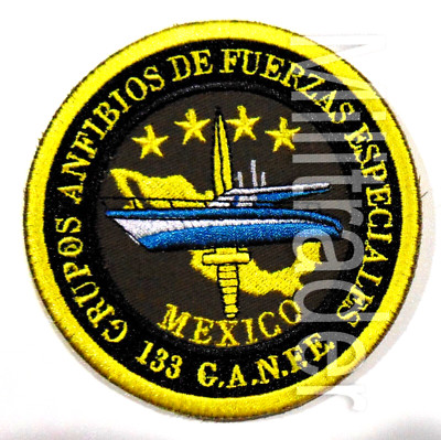 Mexico Mexican Special Forces Amphibious Groups 133 GANFE Patch | eBay