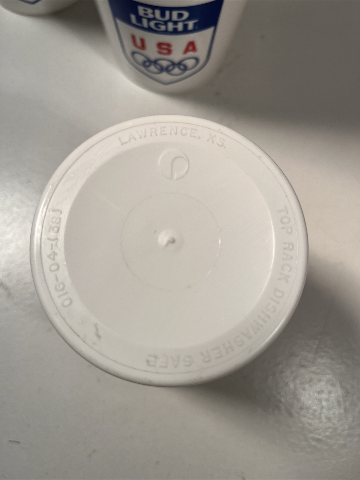 19 Vintage Bud Light USA Olympics Plastic Cups 12/14 oz Budweiser Beer ...