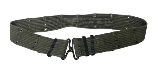 U.S. Army Vietnam War M56 Cotton Transweave Pistol Belt M Size ...