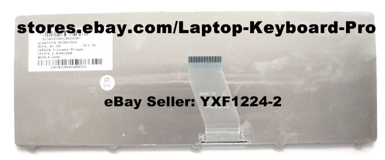 Keyboard for Gateway NV42 NV44 NV48 NV4401h NV4402h z06 eMachines D525 ...