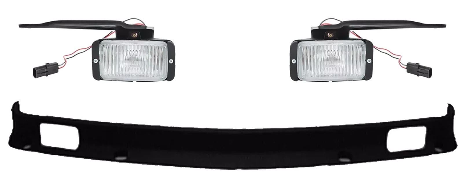 88-98 OBS Chevy GMC c/k lower valance with fog lamps 454ss style | eBay