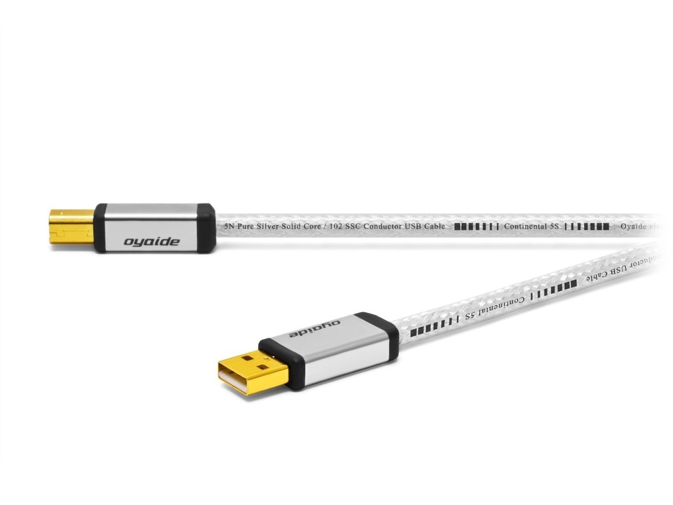 Oyaide Continental 5S V2 Hi-Fi USB Cable New 0.6m | eBay