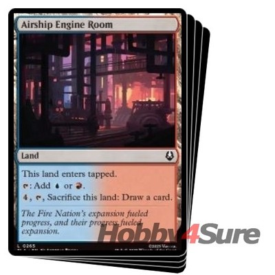 Airship Engine Room X4 M/NM Magic: The Gathering MTG Avatar: The Last ...