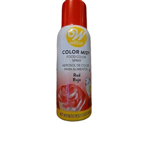 Red Wilton Color Mist Food Color Spray for Cakes, Cupcakes, Cookies ...