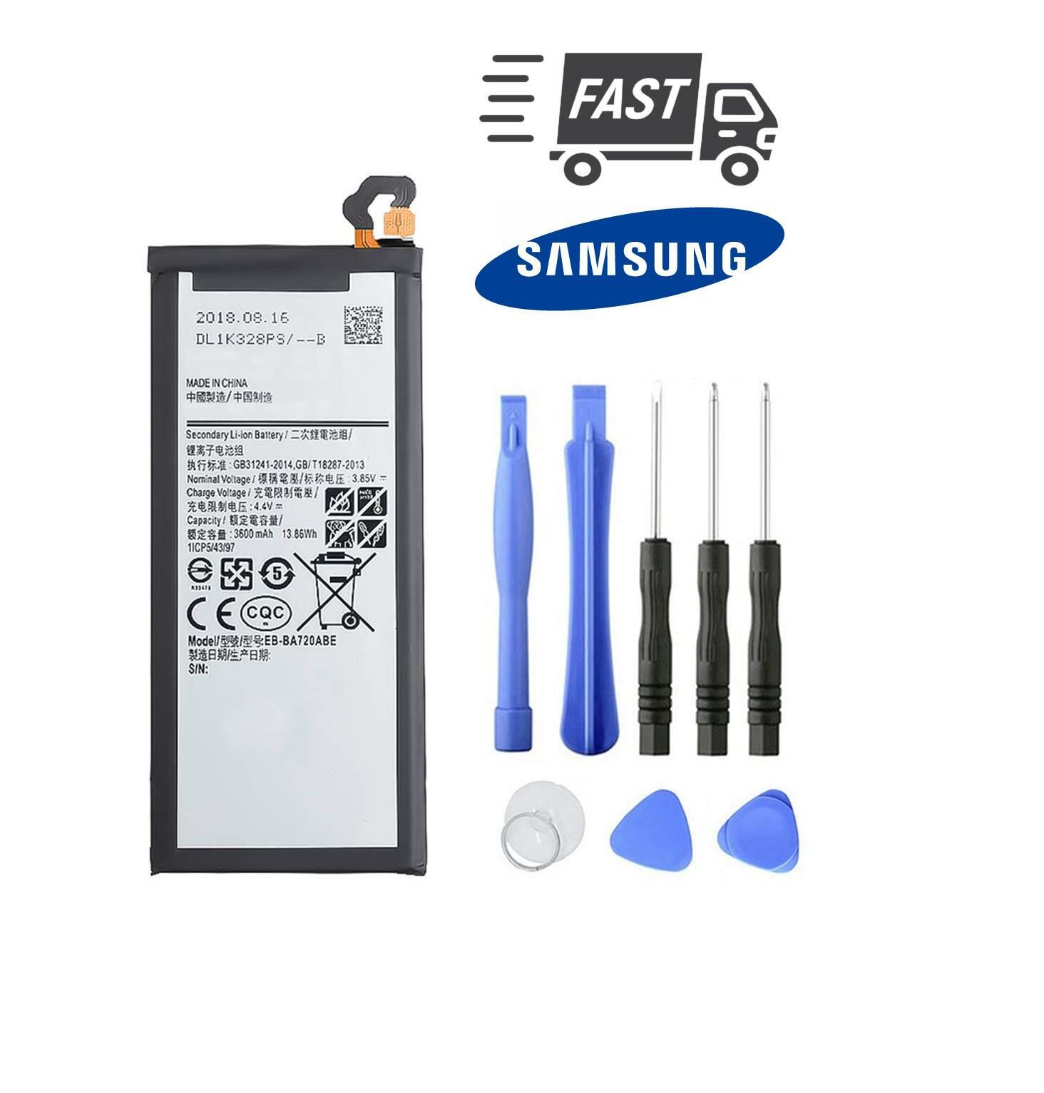 New Replacement Battery For Samsung Galaxy A7 2017 A720 3600mAh EB ...