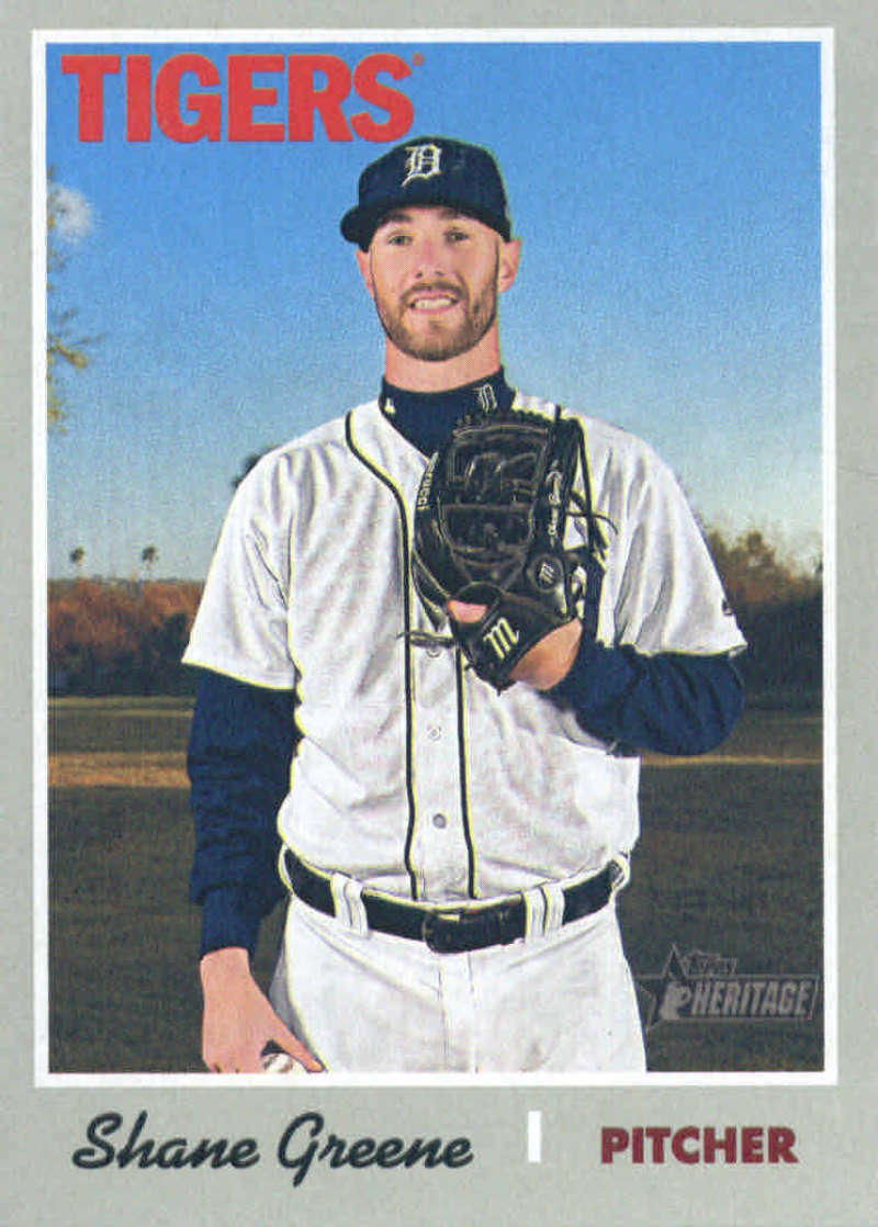 2019 Topps Heritage #269 Shane Greene Tigers NM-MT | eBay