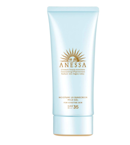 Anessa Moisture UV Sunscreen Mild Gel SPF35 PA+++ 90g Blue | eBay