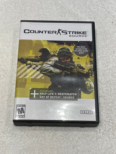 Counter Strike: Source PC Game, 2005 4 Disc Set-Nice Disks 14633098396 ...