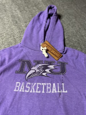 Niagara University Hoodie Purple Eagles Basketball Large Soft Nwt | eBay