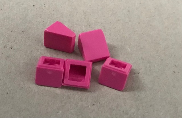 LEGO 1x1 Cheese Slope Trans Black 25 - 50746 online kaufen | eBay