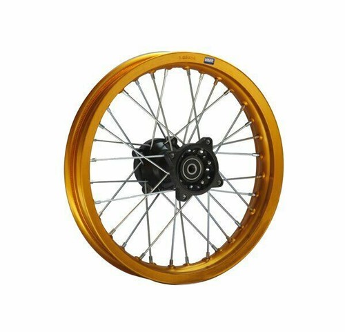 Jantes Alu Or Anodisé 14 Pouces Arrière 12 MM Type 2 Pit Dirt Bike ...