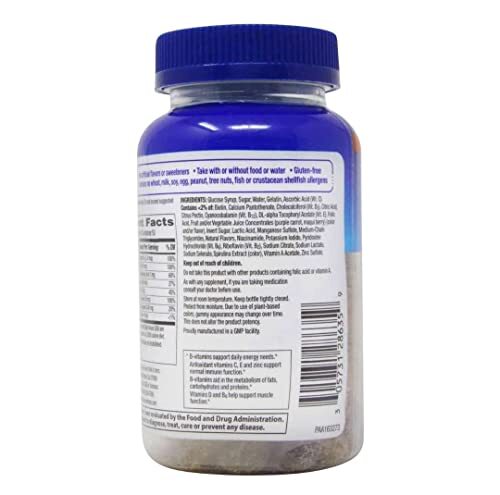 Centrum Men's Multivitamin Multimineral 100 Gummies with Selenium ...