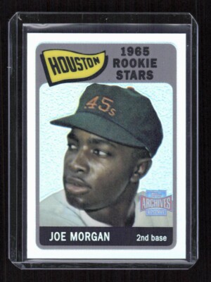 2001 Topps Archives Reserve #57 Joe Morgan Rookie Reprint Refractor | eBay