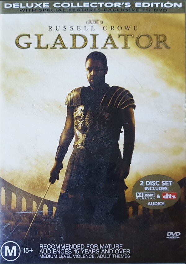 GLADIATOR DVD -REGION 4 | eBay Australia