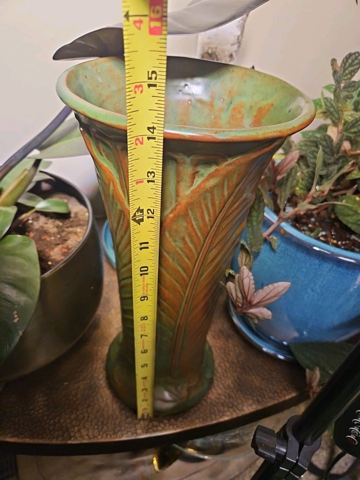 Lg 14" Vintage Peters and Reed Pottery Vase | eBay