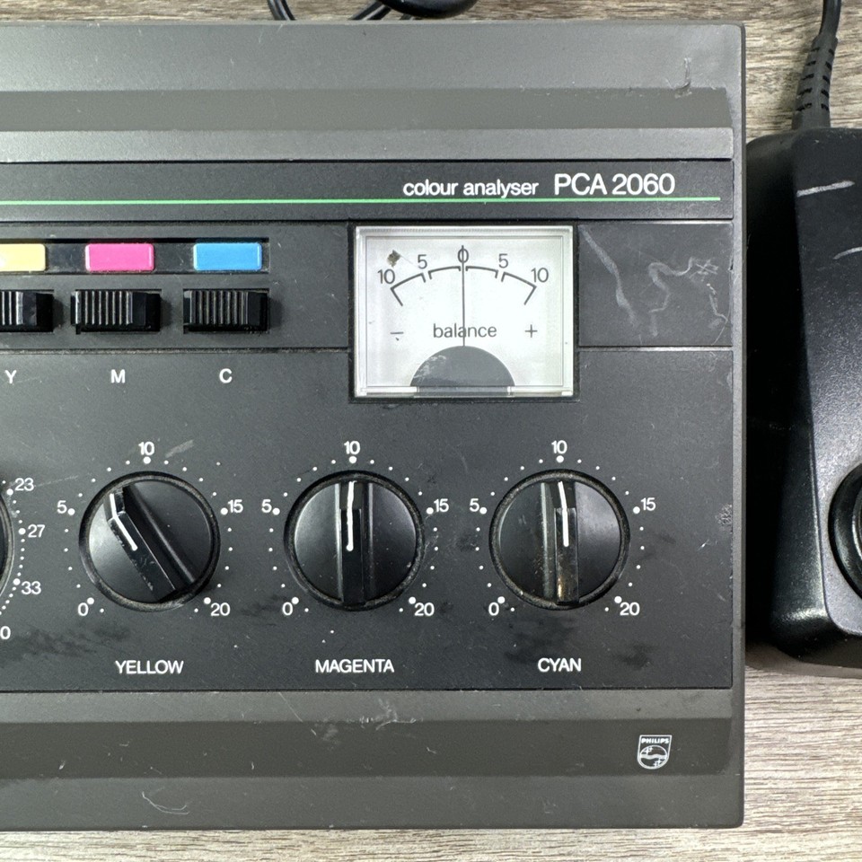 Philips System 2000 PCA 2060 Darkroom Colour Color Analyser Untested No ...