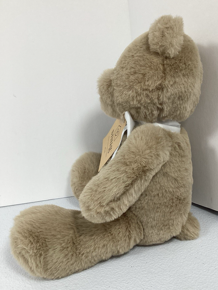 Snug Light Brown Fuzzy Soft Teddy Bear Plush Stuffed 2024 Lovey Baby ...