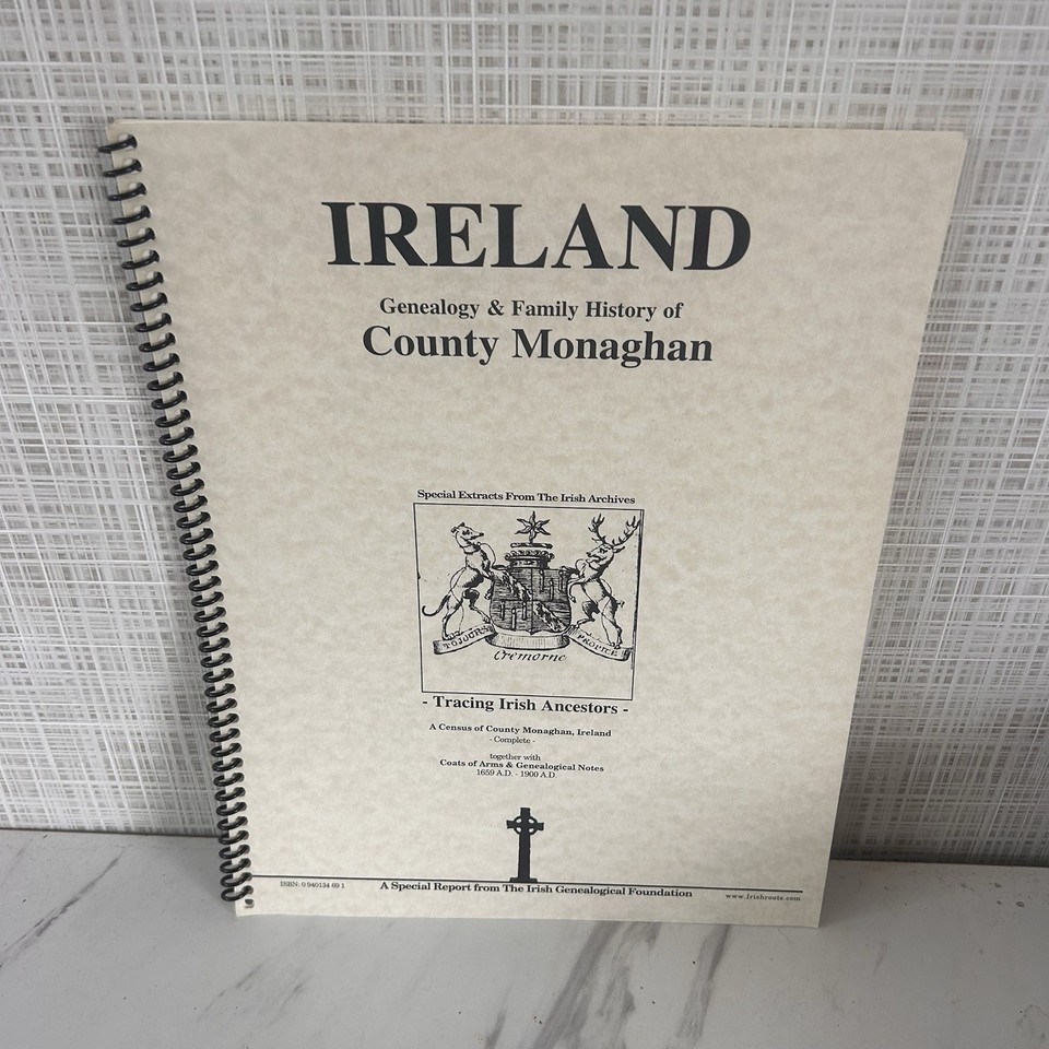 Family Genealogy Census of County Monaghan, Ireland Softcover Irish ...