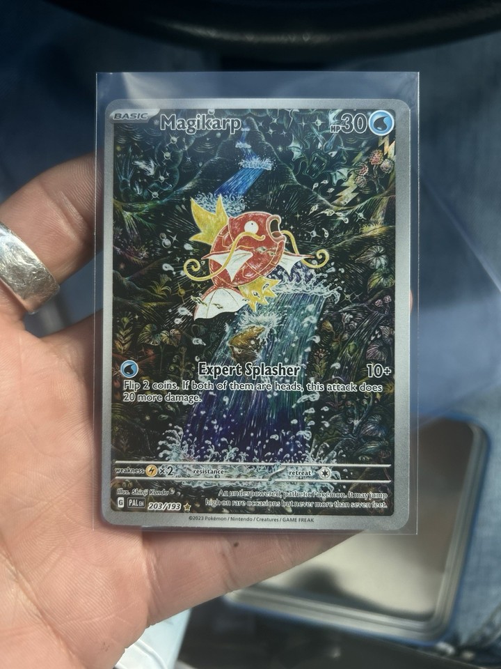 Rainbow Magikarp 203/193 Sv02: Paldea Evolved Holo Near Mint Full Art ...