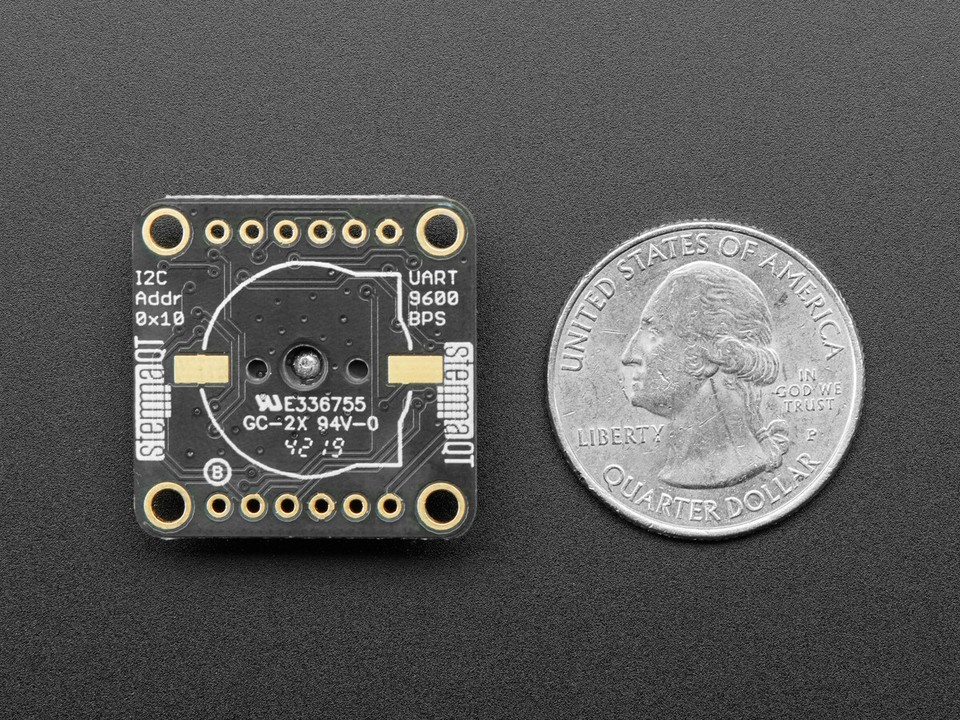 Adafruit Mini GPS Receiver PA1010D, UART, I2C, STEMMA QT / Qwiic ...