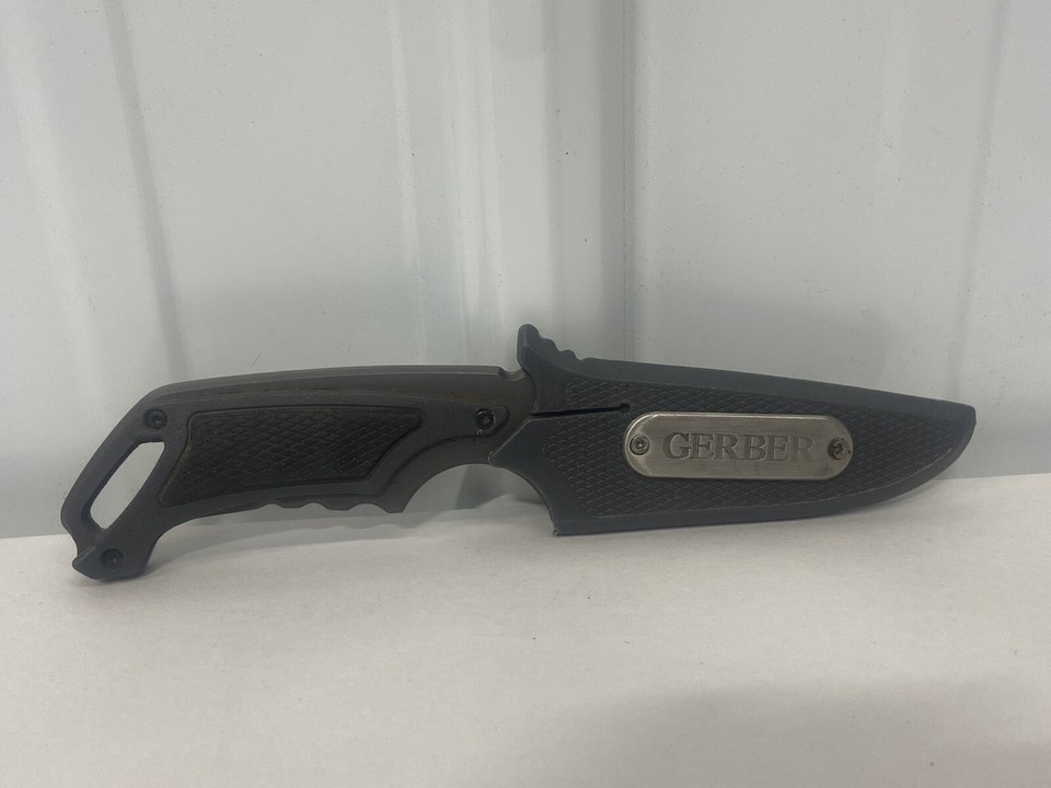 RARE/DISCONTINUED Gerber Epic Basic Fixed Blade Knife w/Sheath | eBay