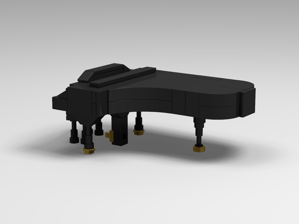 LEGO Grand Piano Custom MOC PDF Instructions Only - No Bricks | eBay