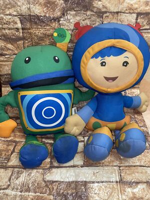 Nickelodeon Team Umizoomi Bot & Geo Plush Dolls 14” | eBay