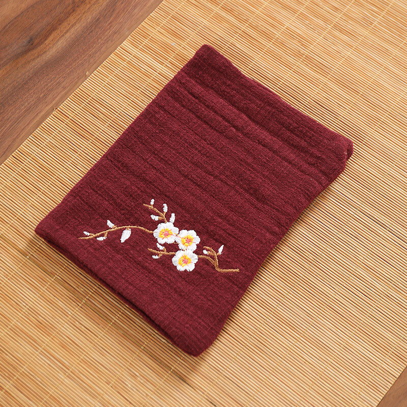 Tea Towel Water Absorbent Cloth Embroidered Cotton Linen Towel No ...