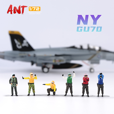 ANT 6pcs 1:72 America Aircraft Carrier Ground Crew Scene Props 6 ...