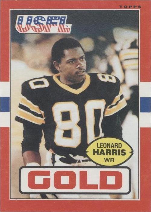 1985 Topps USFL - Leonard Harris #32 (RC) for sale online | eBay