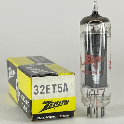 (1) Tested Zenith 32ET5A Tube with Box Date Code 70-13 32ET5 A Power ...