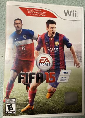 FIFA 15 - Legacy Edition (Nintendo Wii, 2014) Complete with Manual ...
