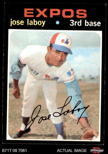 1971 Topps #132 Jose Laboy Expos 8 - NM/MT | eBay