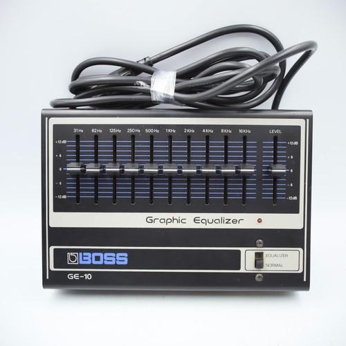 BOSS GE-10 Graphic Equalizer Made in Japan Vintage Guitar Effect 769726 ...