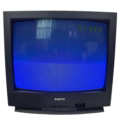 Sanyo DS19310 19 inch CRT TV Retro Gaming Television Manufactured July ...