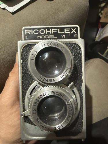 Vintage Richoflex Model VII Camera As Is Condition / Parts | eBay
