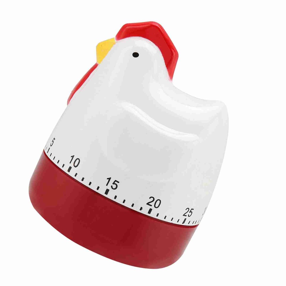 Mechanical Chicken Timer for Cooking Alarm Home Decor Metal Durable ...