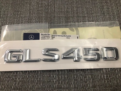 GLS450 Fits Mercedes Rear Trunk Emblems Logo Badge Letters Numbers Word ...