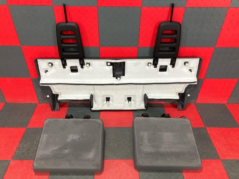 2005-2011 Dodge Dakota Club Cab Vinyl Rear Jump Seats Set Gray P9D5 ...