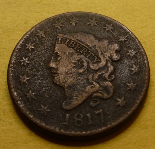 1817 Large Cent Coronet Head Coin (1816-1839 ) #D21-MC | eBay