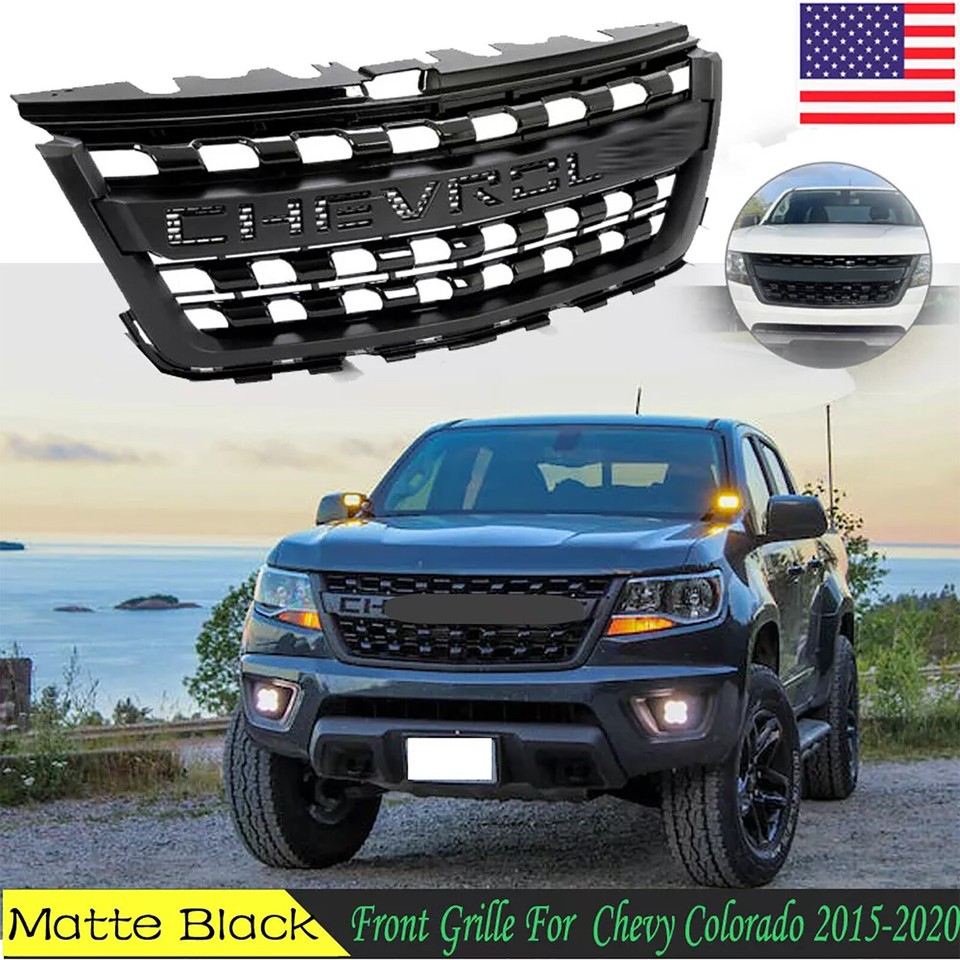 Front Grille For 2015-2020 Chevrolet Colorado Grill Upper WT LT Z71 ...