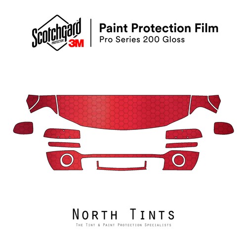 GMC Sierra 1500 2003-2006 3M PRO PreCut Paint Protection Film Clear Bra ...
