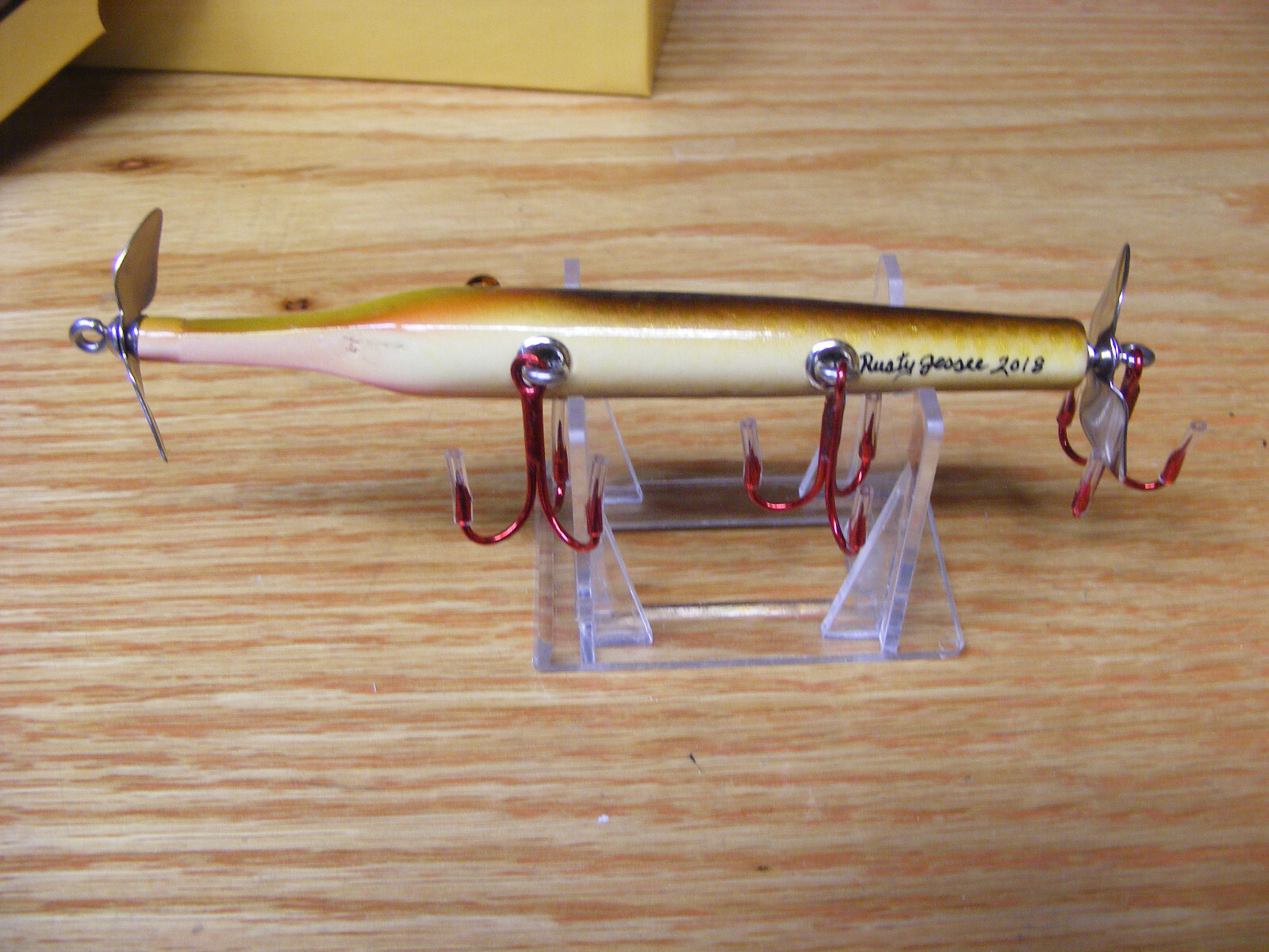 Killer Baits Rusty Jessee Glasseye Gar Minnow in Brilliant Greenback ...